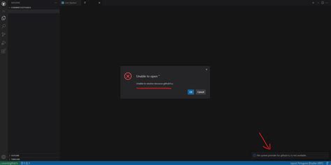 File System Provider For Github1s Is Not Available · Issue 427