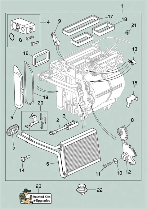 Land Rover Defender Heater Assembly 2007 2016 Rovers North Land
