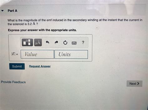 Answered Part A What Is The Magnitude Of The Emf Bartleby