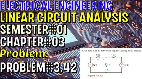 Linear Circuit Analysis Chapter03 Problem342 Basic Engineering