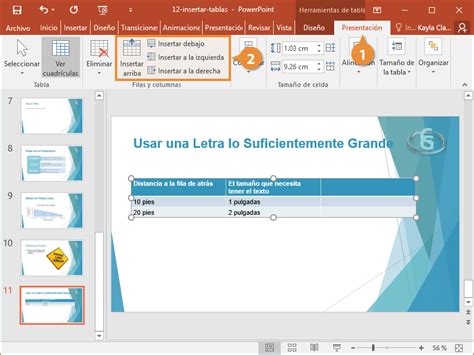 Insertar Tablas CustomGuide