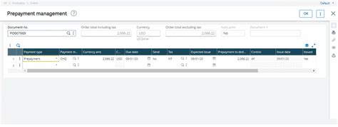 Sage X3 Tips Recording A Prepayment Against A Purchase Order In Sage X3