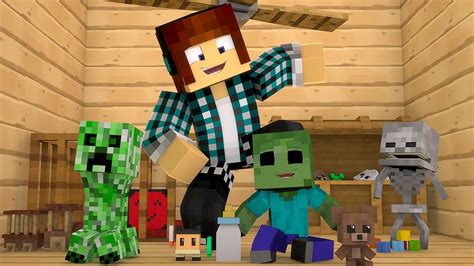 Minecraft Monstros BebÊs Creeper Bebê Minecraft Mod Youtube