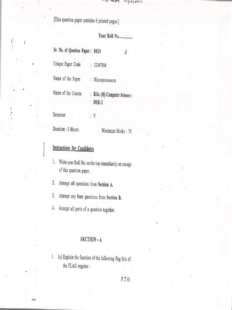 2019 Microprocessor Pdf