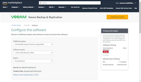 Deploying Veeam Backup And Replication From Aws Marketplace Veeam Backup And Replication In Aws