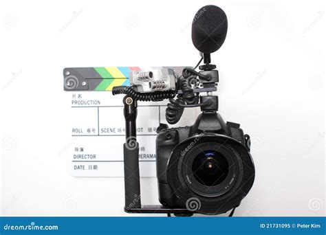 Digital High Definition SLR Camera Stock Image Image Of High Lens