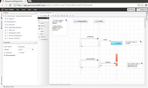 sequence diagram online draw uml sequence diagrams