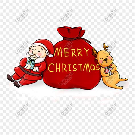 메리 크리스마스 순록 Png 일러스트 및 벡터 이미지 무료 다운로드 Lovepik