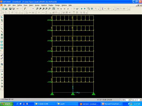 Dynamic Analysis Using Sap2000 Strukts