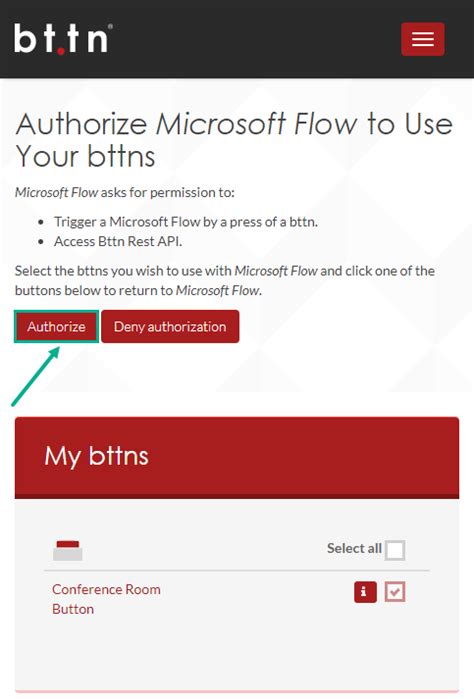 Microsoft Flow Buttons Integration BizTalkGurus