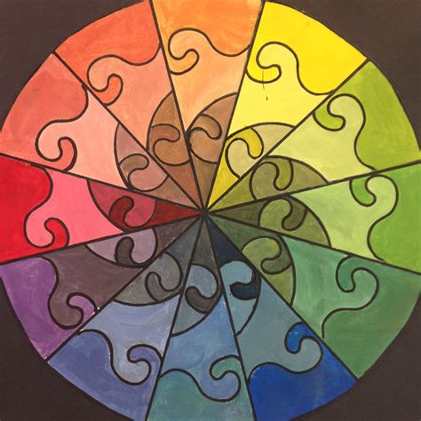 Color Wheel Art Project For 1st Grade Color Wheel Art Projects Ideas