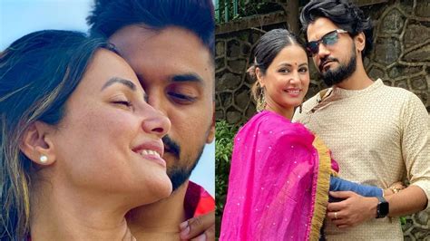 Hina Khan Breaks Silence On Rocky Jaiswal Breakup Rumours Says