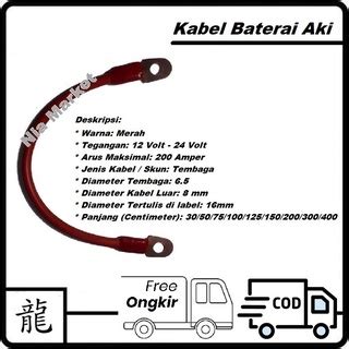 Jual Kabel Seri Baterai Aki Mm Shopee Indonesia