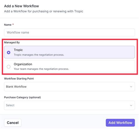 Understanding Workflows In Tropic Tropic Help Center