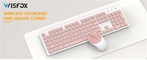 Wireless Keyboard And Mouse Wisfox Full Size Wireless Mouse And Keyboard Combo 2
