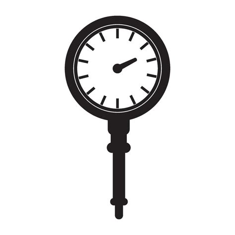 Manometer Or Pressure Gauge Icon 45958239 Vector Art At Vecteezy