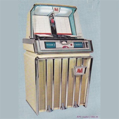 1959 Ami J 200 Vinyl Jukebox The Games Room Company