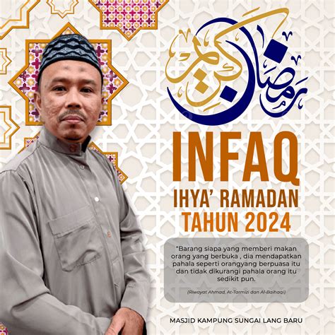 Masjid Arrohmaniah Sungai Lang Baru Infaq Ihya Ramadan Mkslb 2024