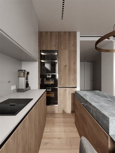 Зона кухни Interior Design Kitchen Kitchen Interior Modern Kitchen