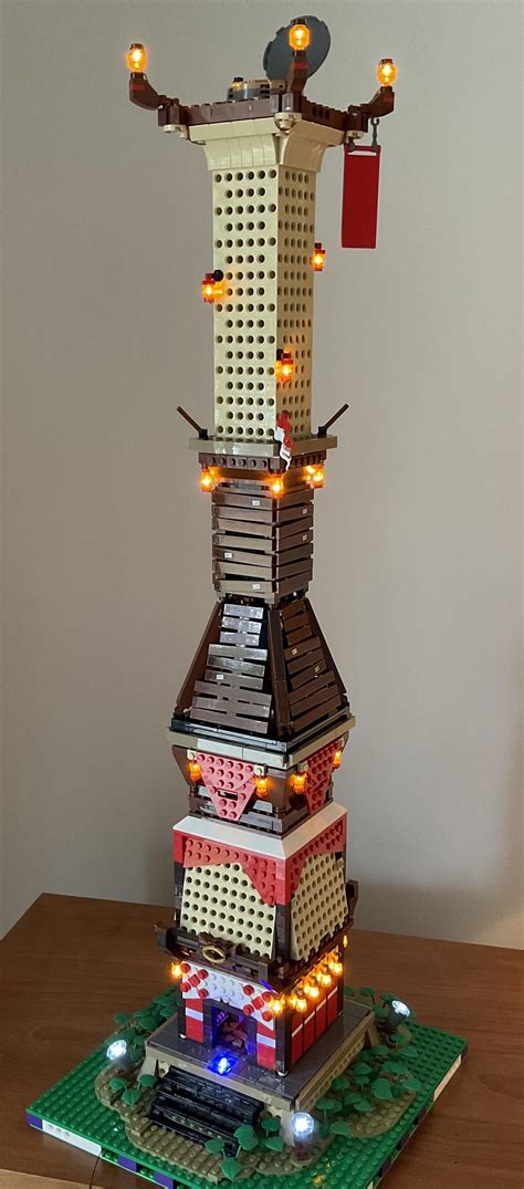 I Built Skyview Tower From Zelda Totk R Lego