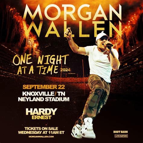 Morgan Wallen Adds Neyland Stadium Show To One Night At A Time Tour
