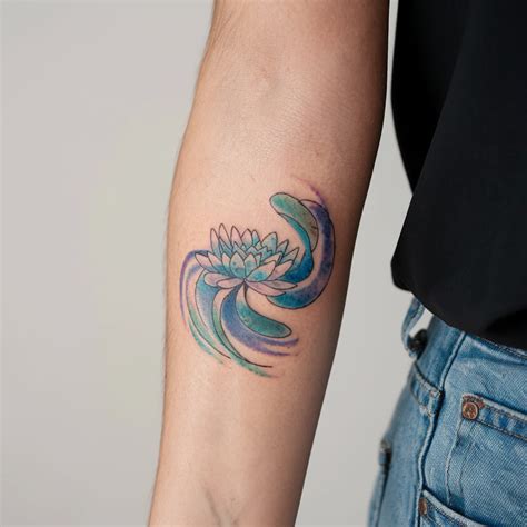 21 Stunning Water Lily Tattoo Ideas That Are Sure To Inspire Women