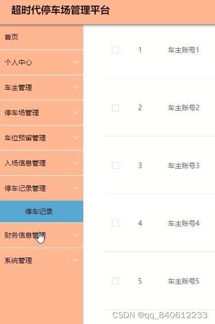 基于spring Bootvue的停车场管理系统 Idea Mysqlspringbootmybatisplusvuemysql停车场管理系统主要内容 Csdn博客