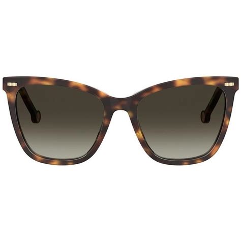 Óculos De Sol Carolina Herrera Ch0044s C1hha Tortoise Ótica Diveneza