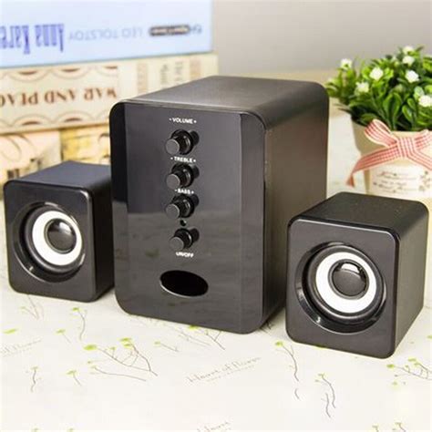 Usb Wired Combination Computer Speakers Bass Stere Vicedeal