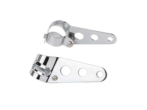 Universal Chrome Headlight Brackets Britcycle Parts Company
