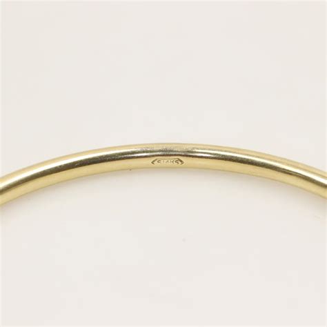 14kt Gold Bangle Bracelet Property Room