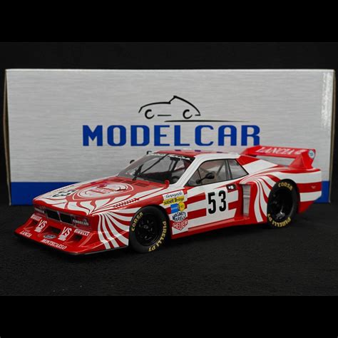 Lancia Beta Montecarlo Gr 5 N° 53 6h Silverstone 1980 118 Model Car