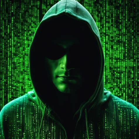 Premium Ai Image Hacker Background Data Thief Internet Attack Darknet Fraud Dangerous Viruses