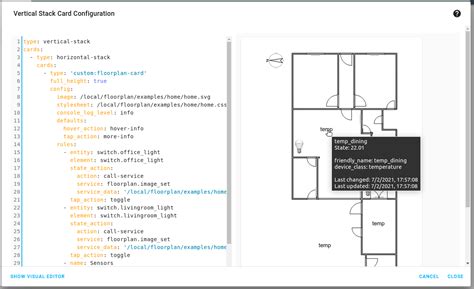 How To Display Temperature On Ha Floorplan Frontend Home Assistant Community