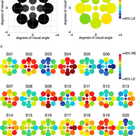 Esterman Visual Field Test Output From The Humphrey Visual Field Download Scientific Diagram
