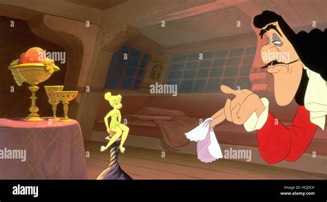 PETER PAN Tinkerbell Captain Hook Stock Photo Alamy