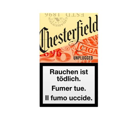 Get Chesterfield Unplugged Naked Leaf Box Online Cigsking