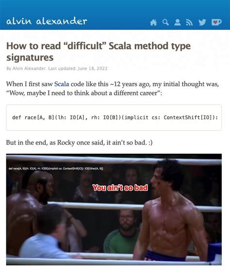 Alvin Alexander On Linkedin Scala Programming