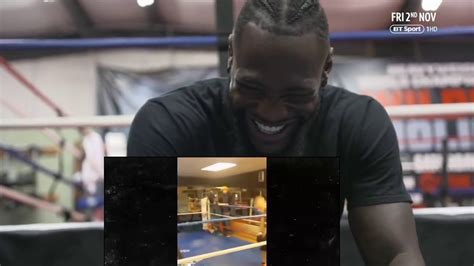 Deontay Wilder Laughing At Charlie Zelenoff Youtube