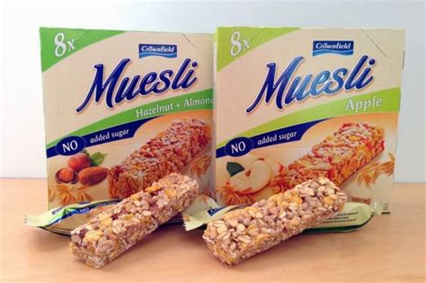 VEGANOO Vegan Reviews Review Lidl Crownfield Muesli Cereal Bars