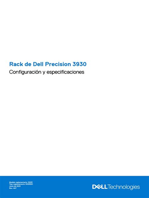 Dell Precision 3930 En Rack Pdf Bios Controlador De Interfaz De Red