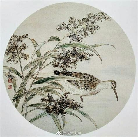 梁志超国画工笔花鸟作品欣赏