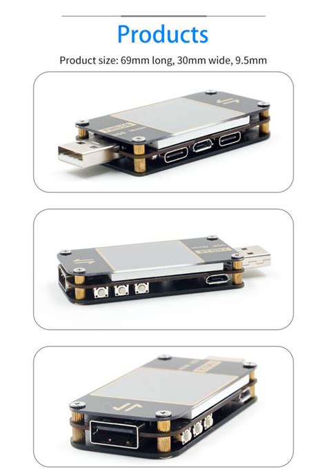 Fnirsi Fnb38 Current And Voltage Meter Usb Tester Kunkune