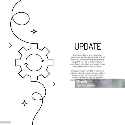 업데이트 아이콘의 연속 선화입니다 손으로 그린 상징 벡터 일러스트 레이 션 0명에 대한 스톡 벡터 아트 및 기타 이미지 0명