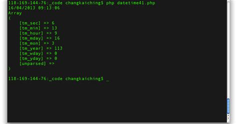 程式語言教學誌 fb youtube pydoing php 快速導覽 核心延伸函數 日期、時間相關 strptime