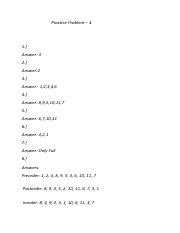 Practice Problems With Answers Test Your Knowledge With Problem Course Hero