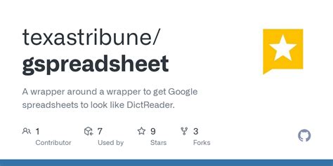 Github Texastribune Gspreadsheet A Wrapper Around A Wrapper To Get Google Spreadsheets To