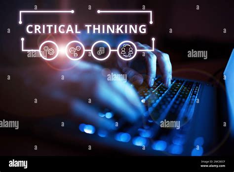 Text Sign Showing Critical Thinking Concept Meaning Sequence Of Stages