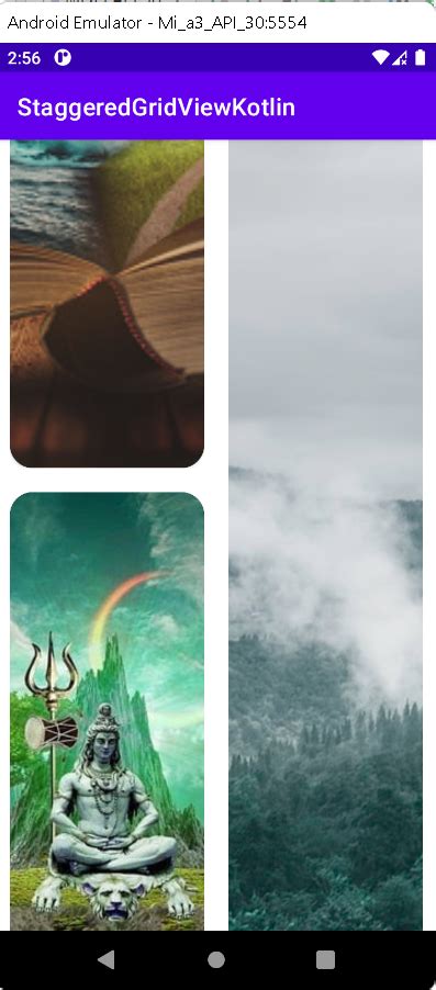 Implement Staggeredgridview In Android Using Kotlin