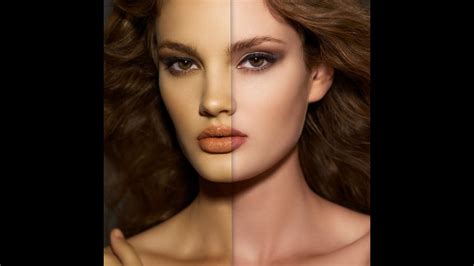 تنظیم تخصصی رنگ پوست در فتوشاپ Youtube